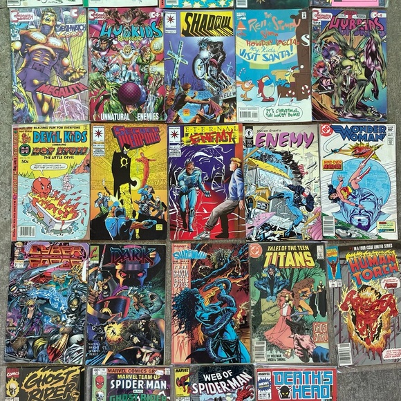 Marvel | Art | Vintage 8s 90s Comic Book Collection Lot Of 23 Excellent ...